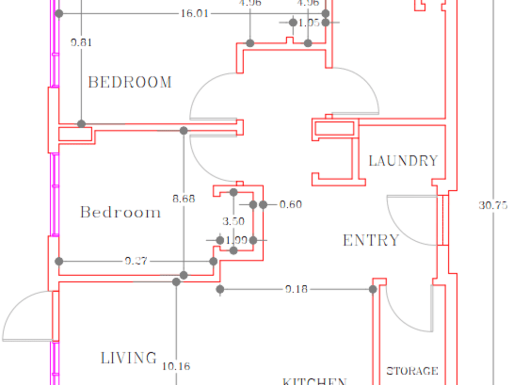 A Precise CAD drawing from PDF or Photo with all real measurements | Upwork
