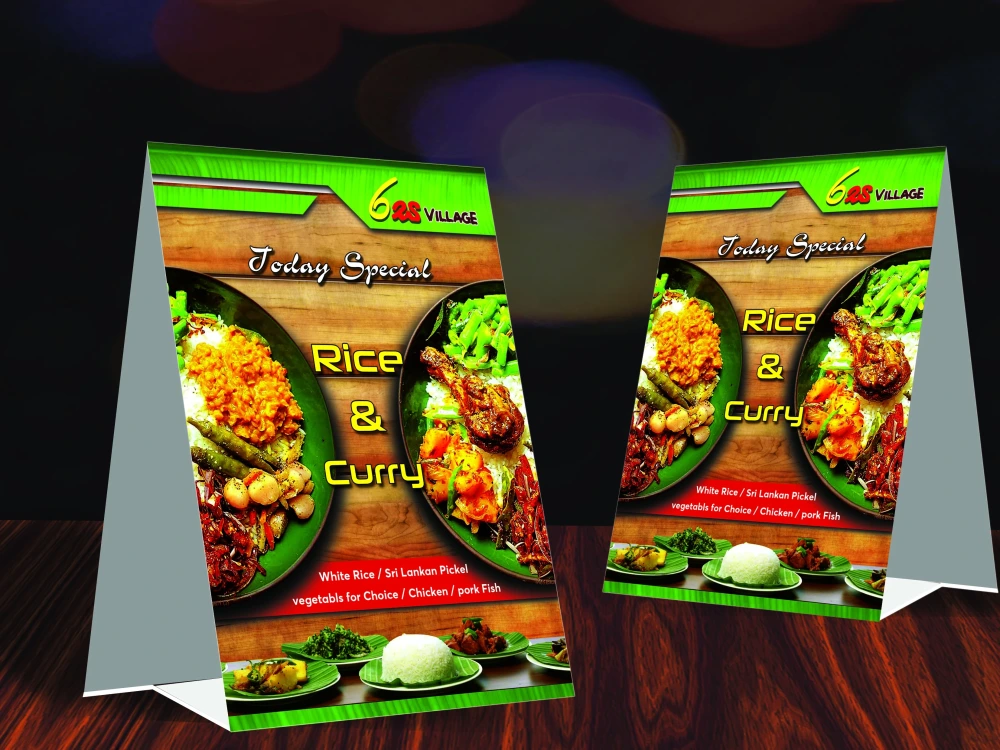 Creative and modern restaurant menu card / Food price list / Flyers ...
