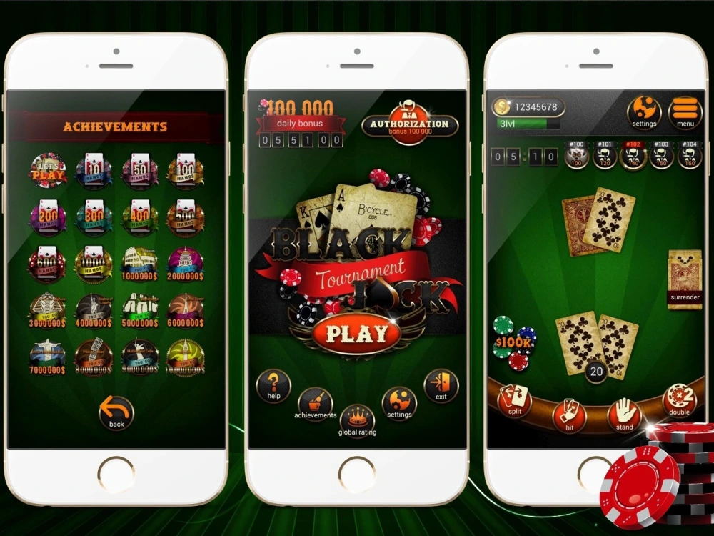 A Blackjack App like Blackjack 21 | Upwork