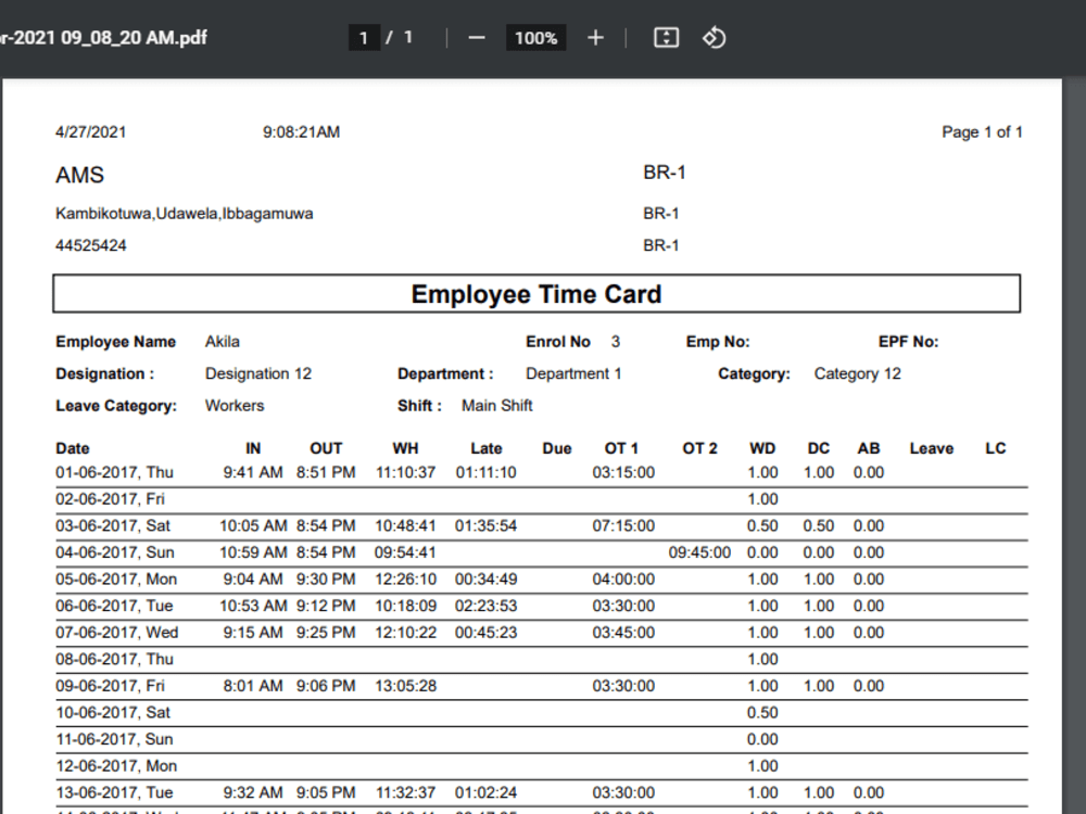 An amazing Attendance Management Web System ASP.NET MVC5 for your ...