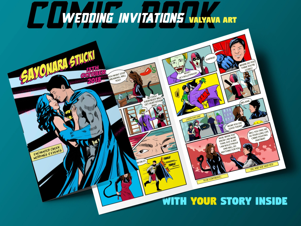 A custom comic book | Upwork