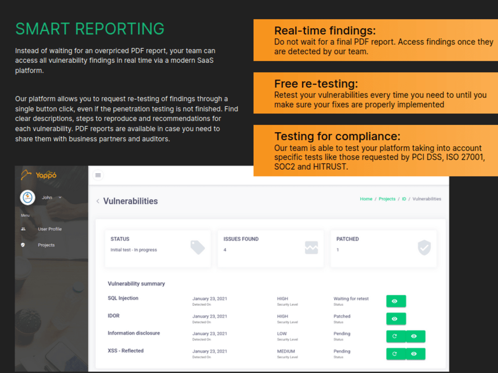 A corporate penetration testing report | Upwork
