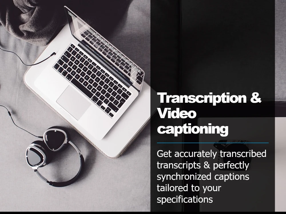 Accurately transcribed transcripts and perfectly synchronized captions | Upwork