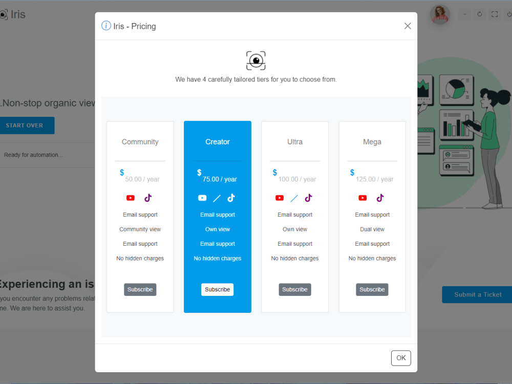 Viewbot for YT, Tiktok | Upwork