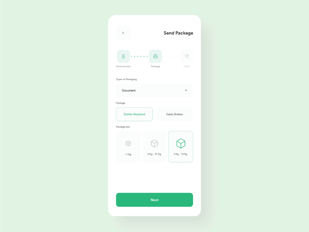 A modern minimalist mobile app UI design in Figma | Upwork