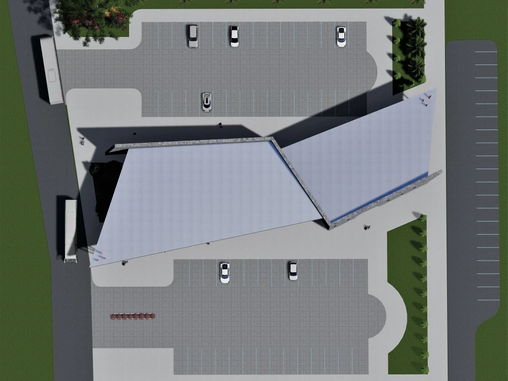 A complex 3D building model & photo-realistic render (4k) | Upwork