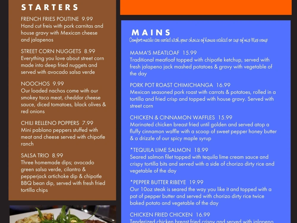 A Chef inspired menu & front and back of house restaurant business plan ...