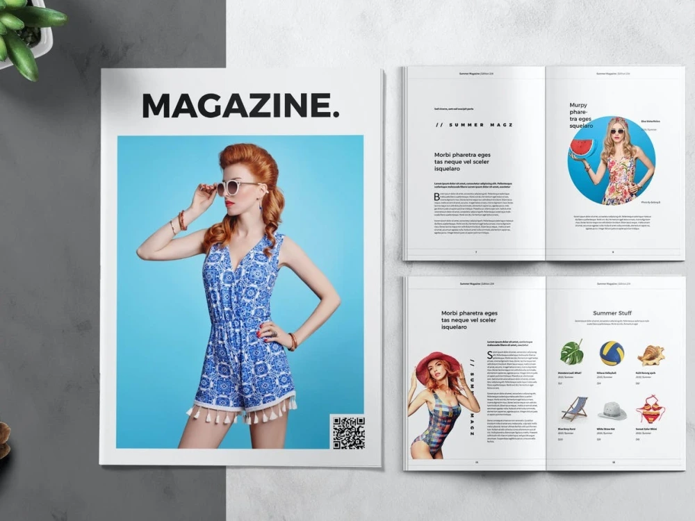 A stunning fashion lookbook, line sheet, brochure, clickable or catalog | Upwork