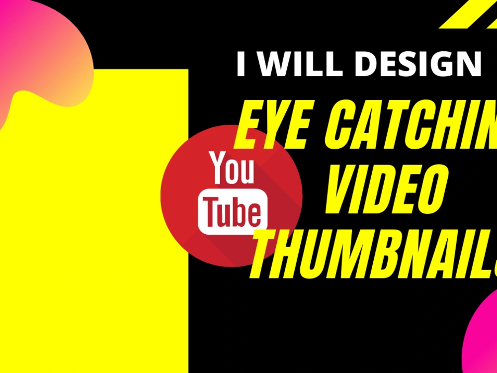 Eye catching youtube video thumbnails | Upwork