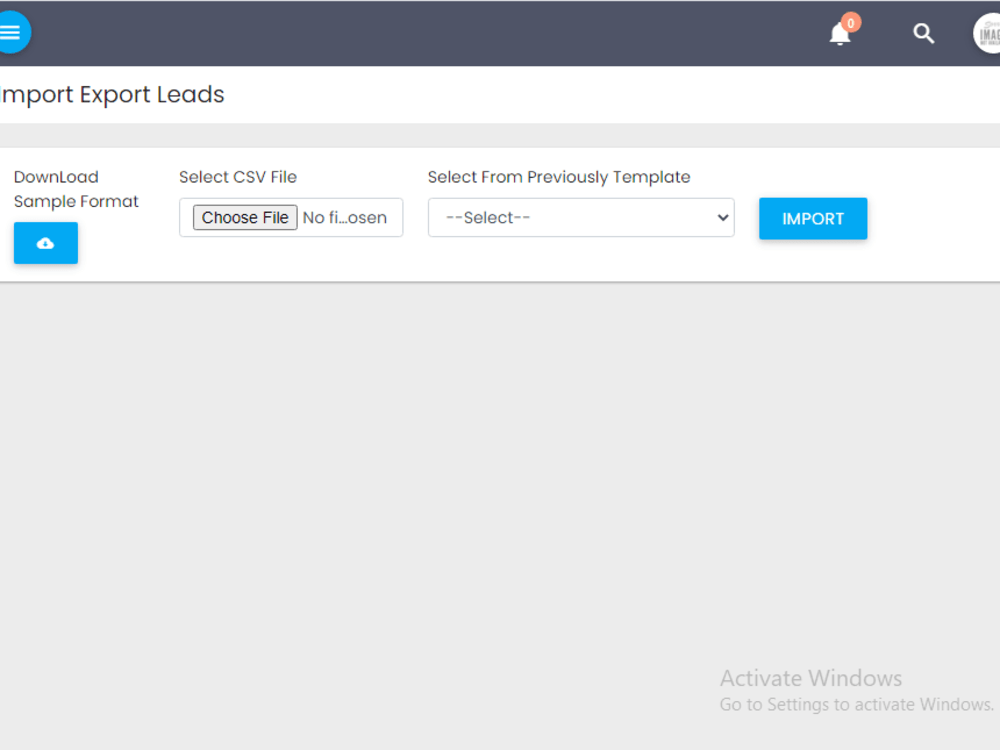 A CRM software developed in .NET stack. | Upwork