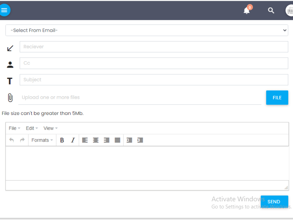 A CRM software developed in .NET stack. | Upwork