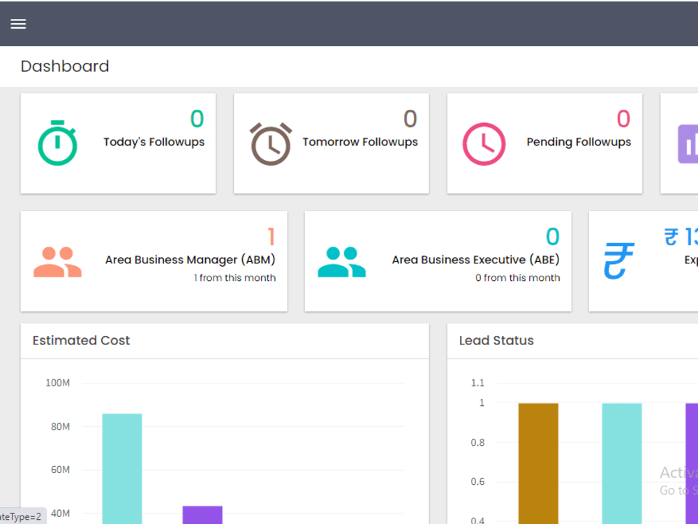 A CRM software developed in .NET stack. | Upwork