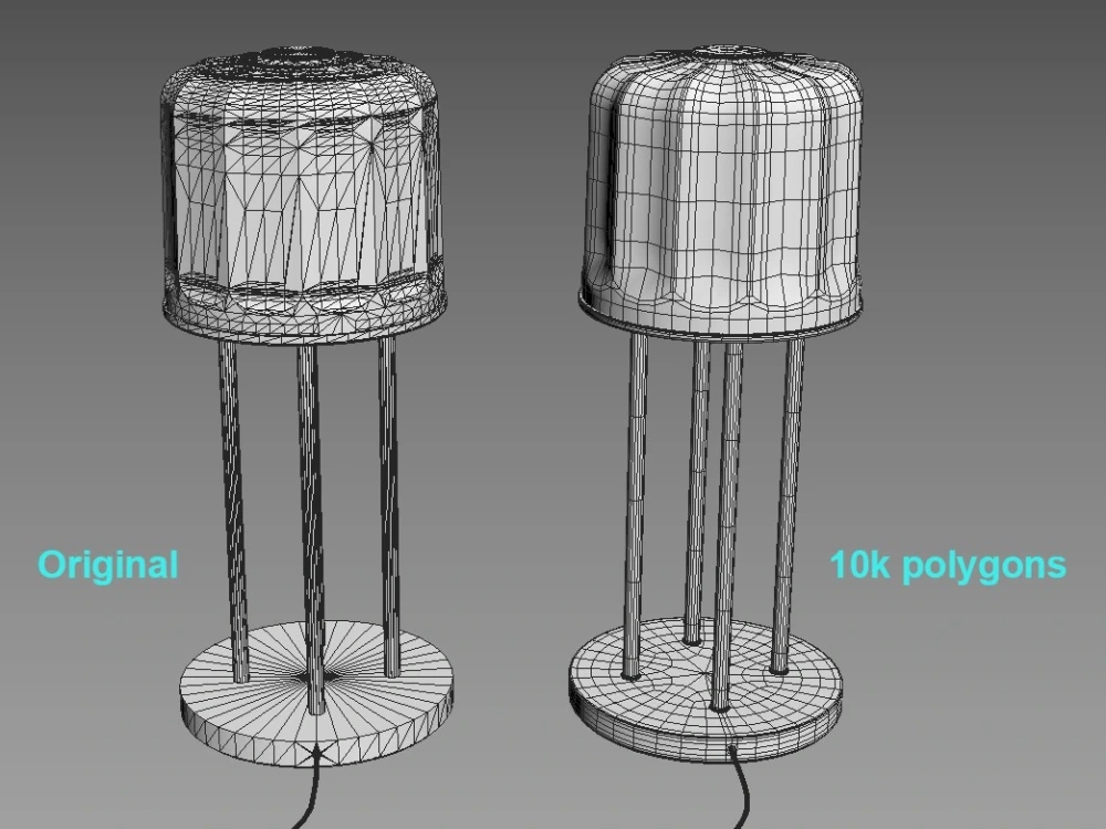 A Retopologized, Optimized and Cleaned up 3D Model with Quad Topology | Upwork