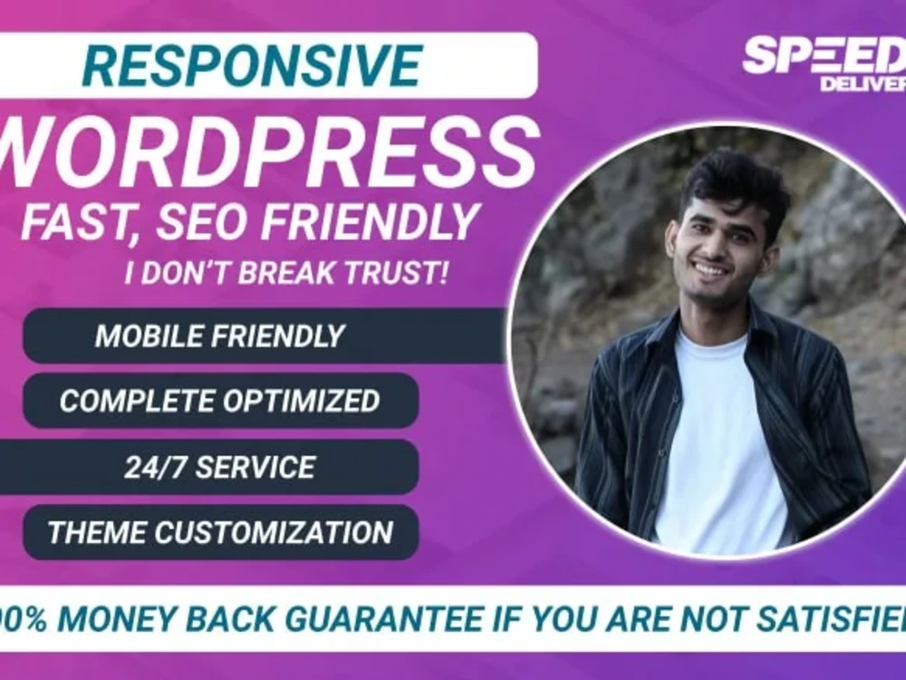 Fully responsive designed WordPress website with Elementor pro | Upwork