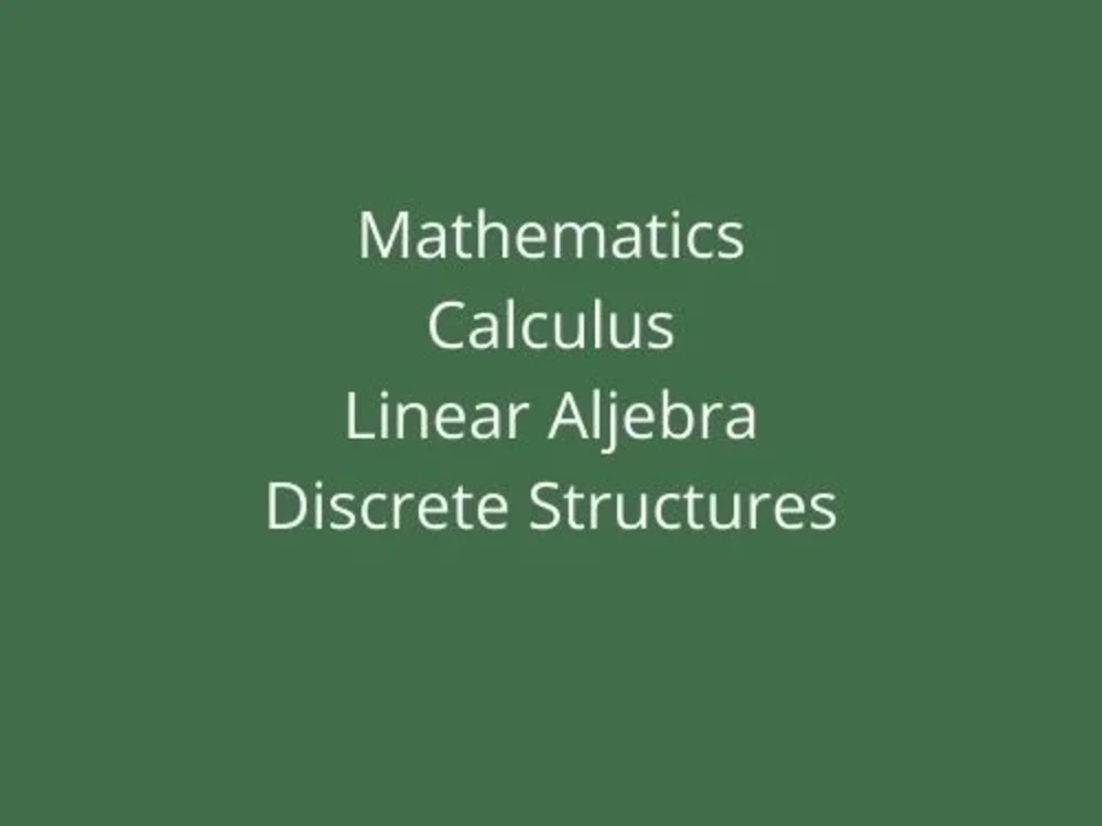 Tutoring of math, Calculus 1 2 3, Precalculus Statistics, Linear ...