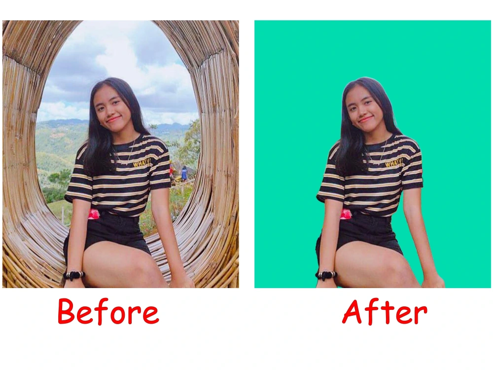 Clean transparent background or plain color background pictures | Upwork