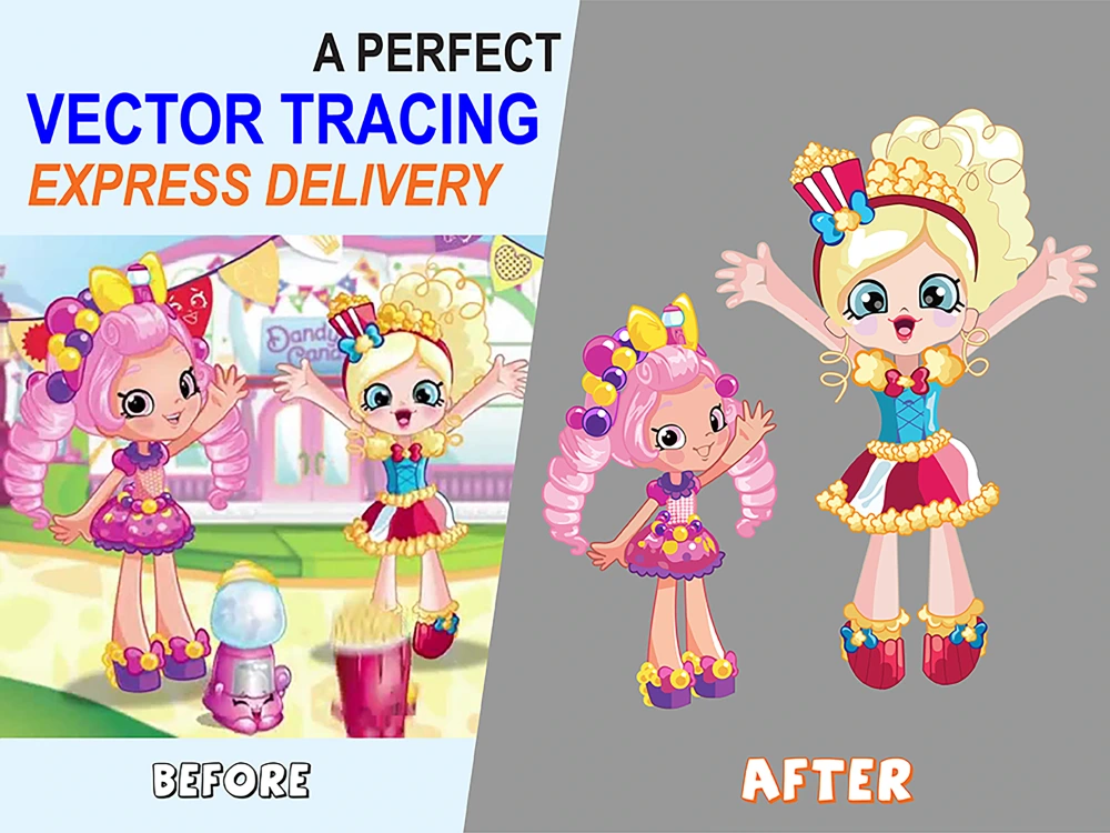 Perfect vector of logo, image or map | Vector tracing, Raster to vector. | Upwork