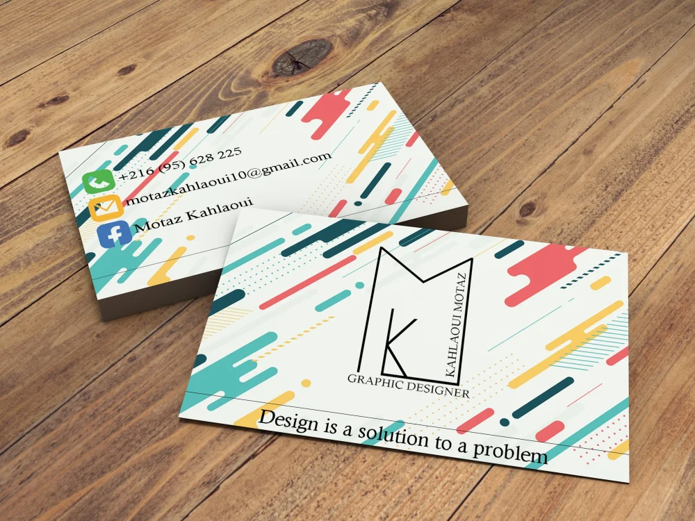An amazing business card | Upwork