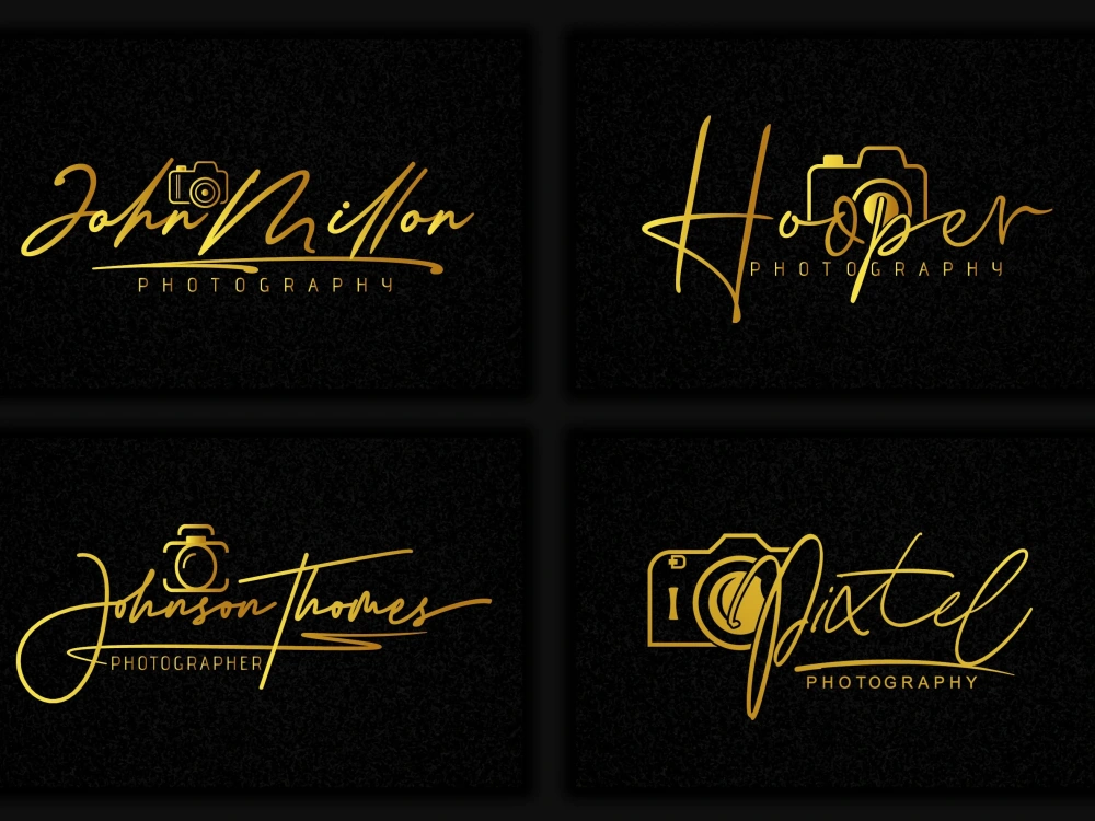 Photography signature logo within 12 Hours | Upwork