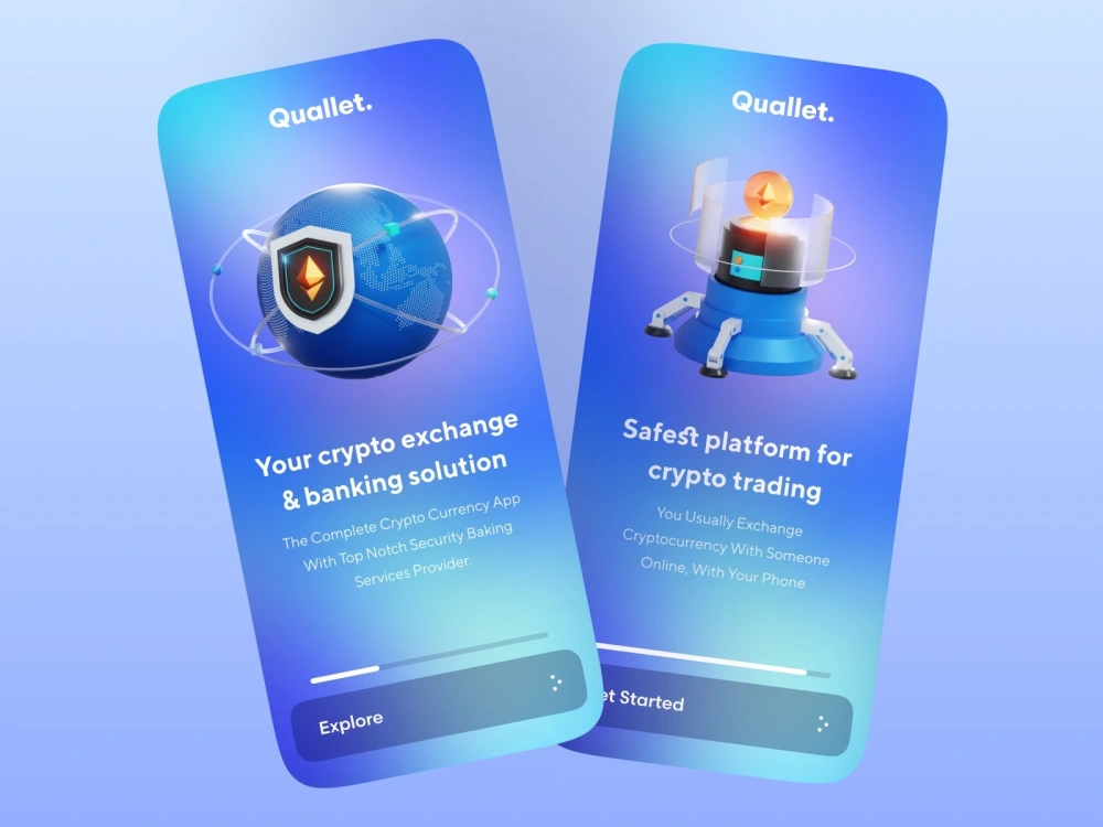 Minimal and clean App UI/UX Design | Upwork