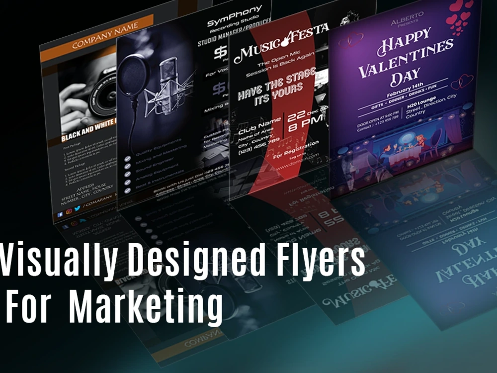 Visual Professional Flyer Designs for Marketting | Upwork