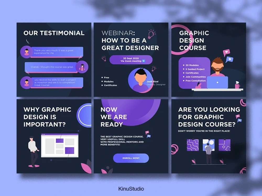 A clean and professional instagram post | Upwork