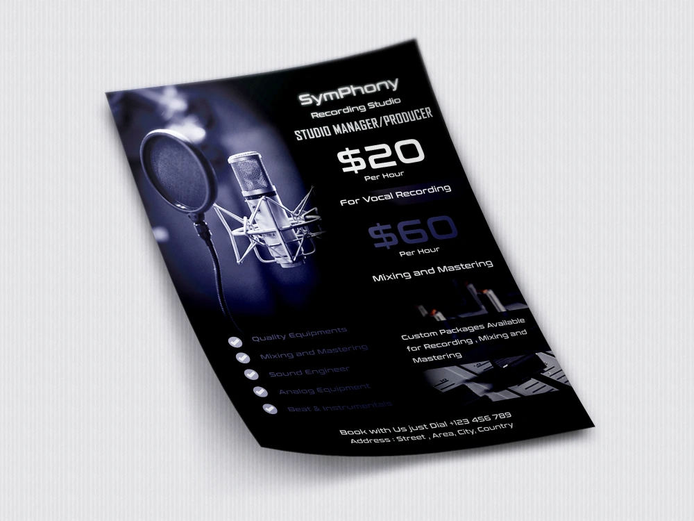 Visual Professional Flyer Designs for Marketting | Upwork