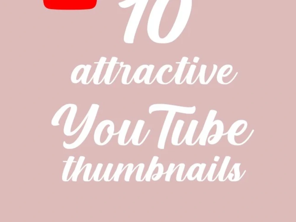 10 attractive thumbnails for your Youtube channel | Upwork