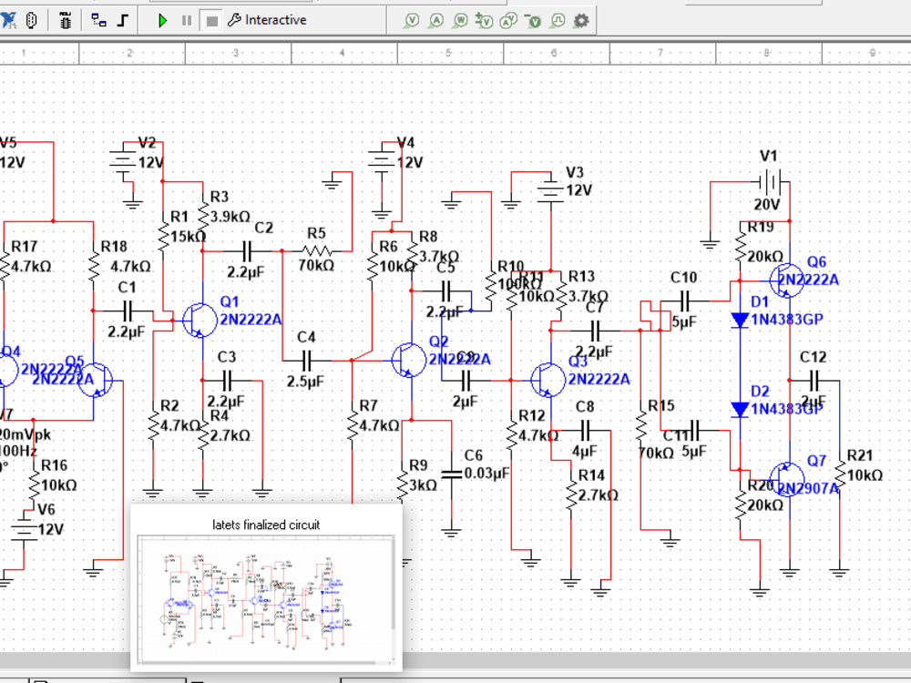 Electronics design and circuit projects based on MULTISIM | Upwork