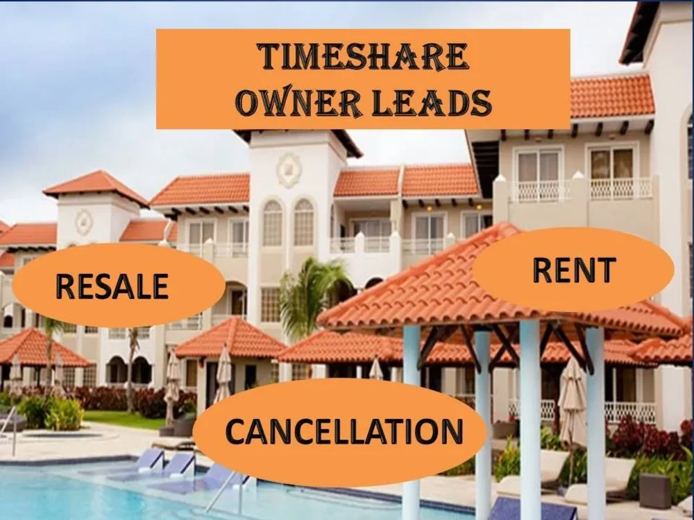 Timeshare Owner Leads for Rent, Resale, Exchange & Cancellation. | Upwork