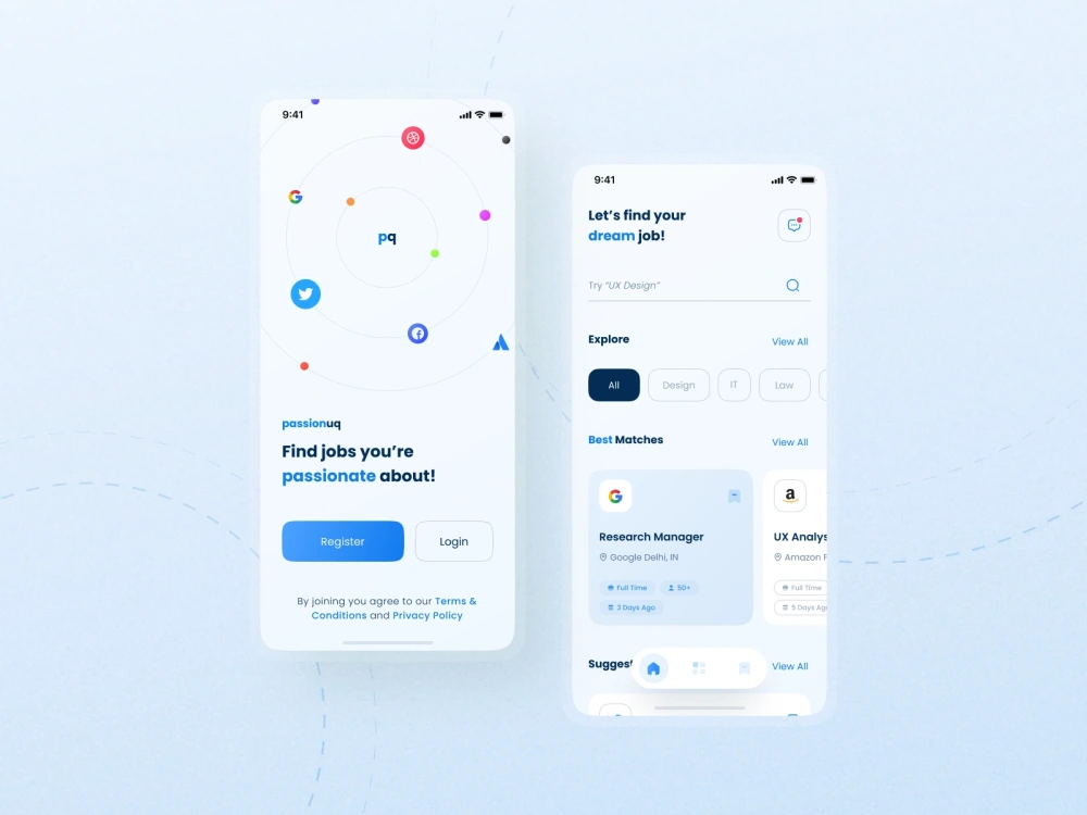 The complete UI/UX Design for your App/Web | Upwork
