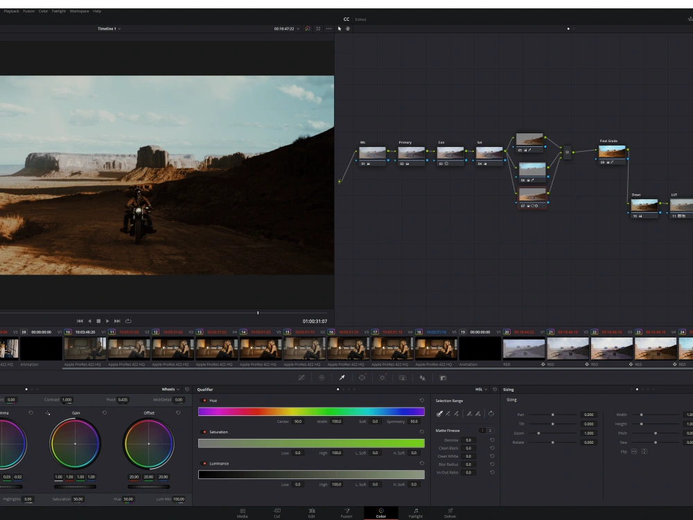 Professional cinematic color grading and color correction | Upwork