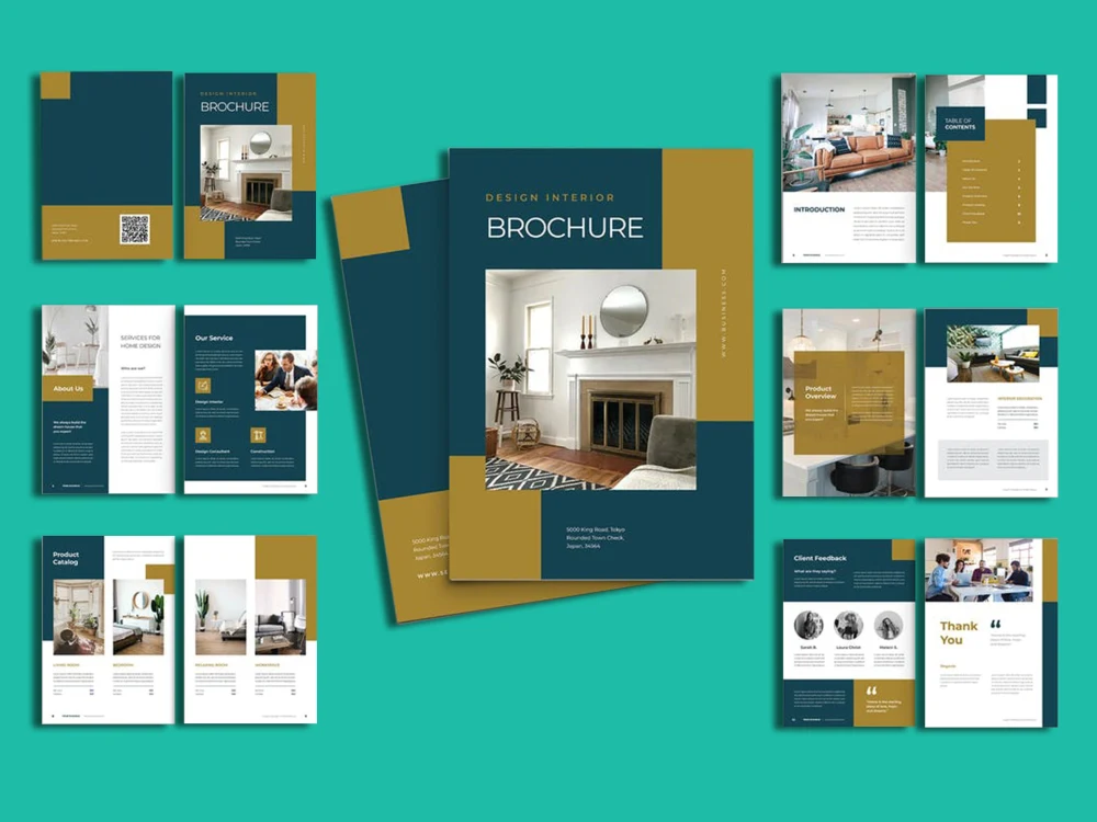 An amazing catalogue design brochure design layout for your Business ...