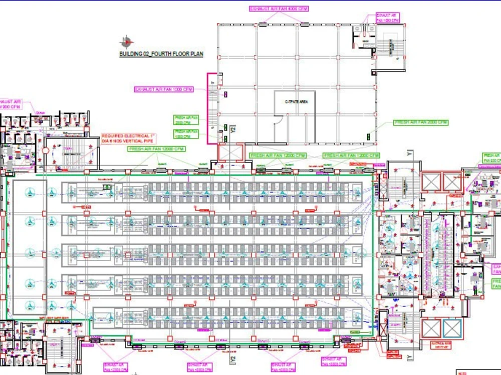 Electrical design drawing for Industrial & commercial project. | Upwork