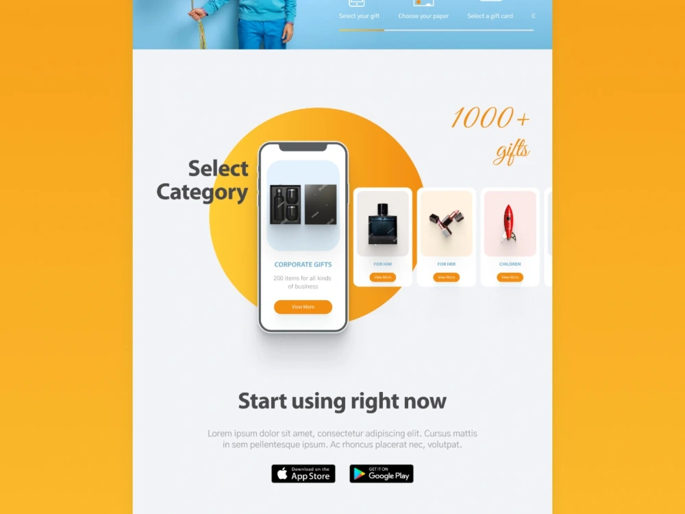Modern, unique, sell UI/UX design for your project | Upwork