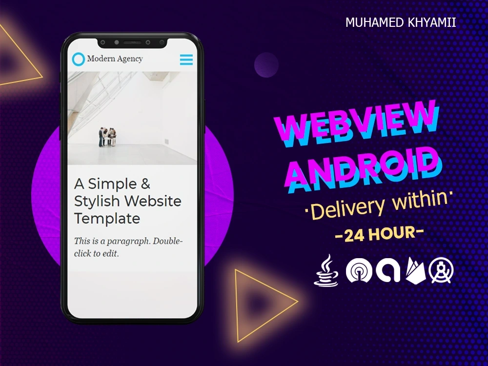 A WebView android application | Upwork