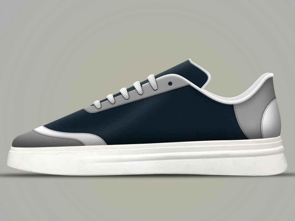 A realistic leather/athletic 2d sneaker design | Upwork