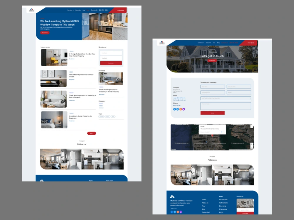 Modern web design, home pages, landing pages, UI/UX in Figma | Upwork