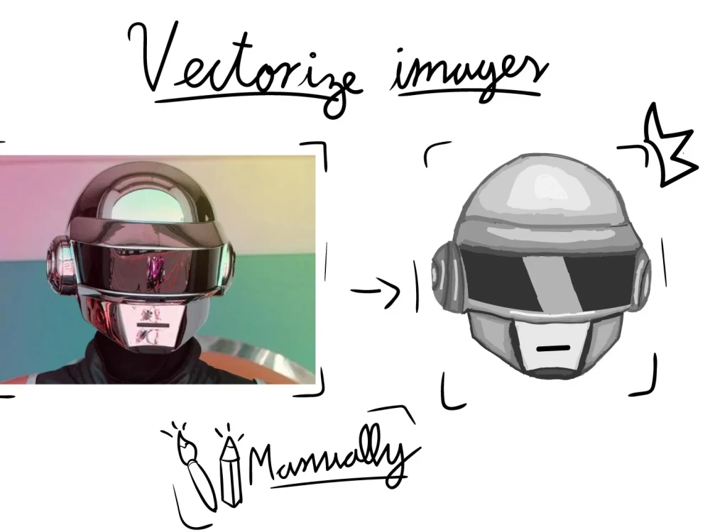 A perfect vector traced image | Upwork