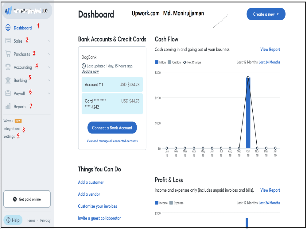 Bookkeeping, accounting & clean up service in Wave accounting ...
