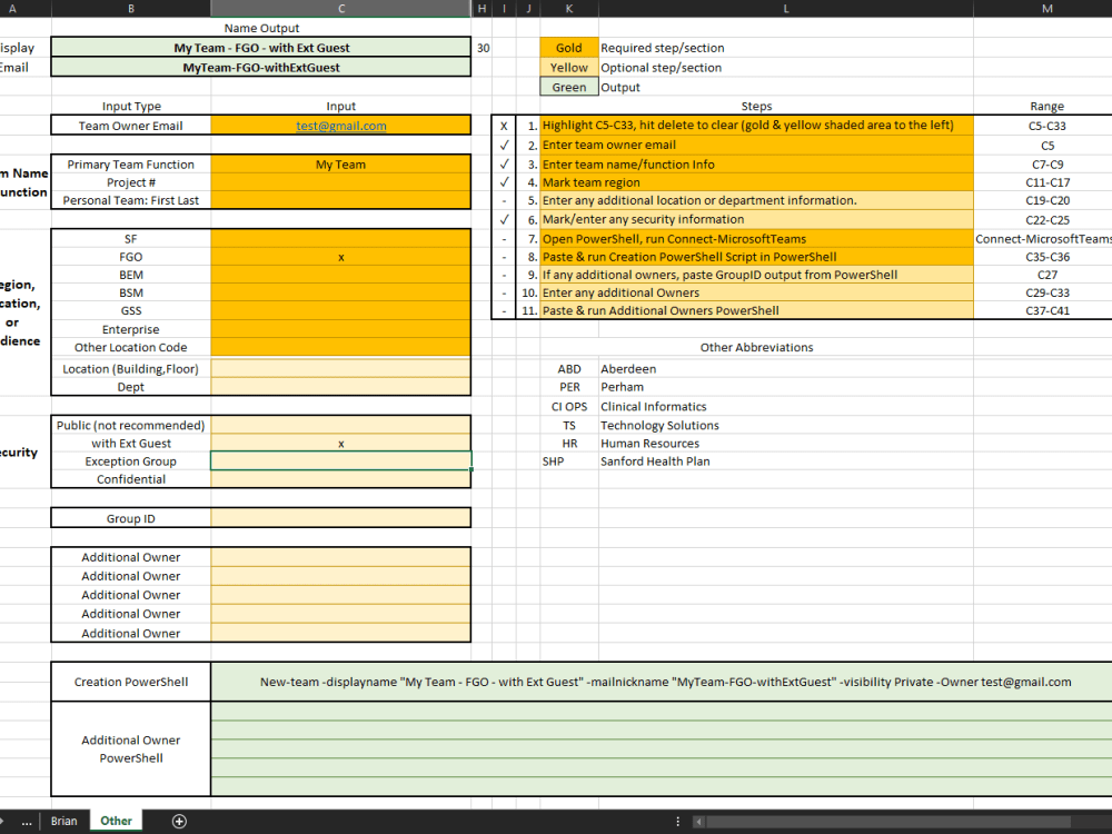 A beautiful Excel template that automates your business process using ...