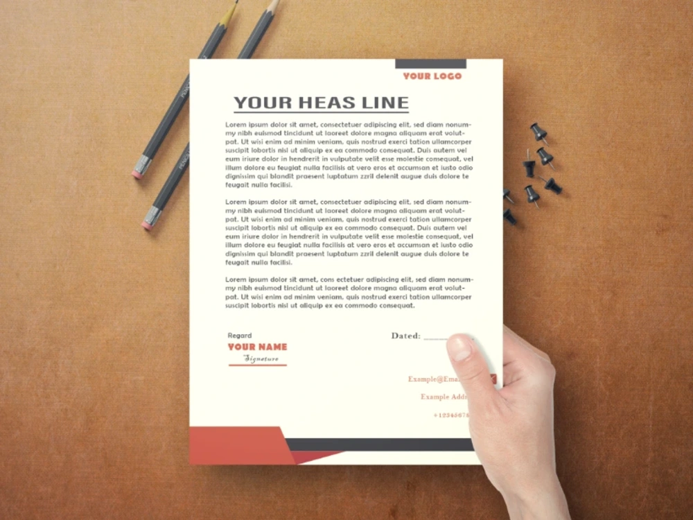 A Stationery Design ,Letterhead and Business-card (Double Sided) | Upwork
