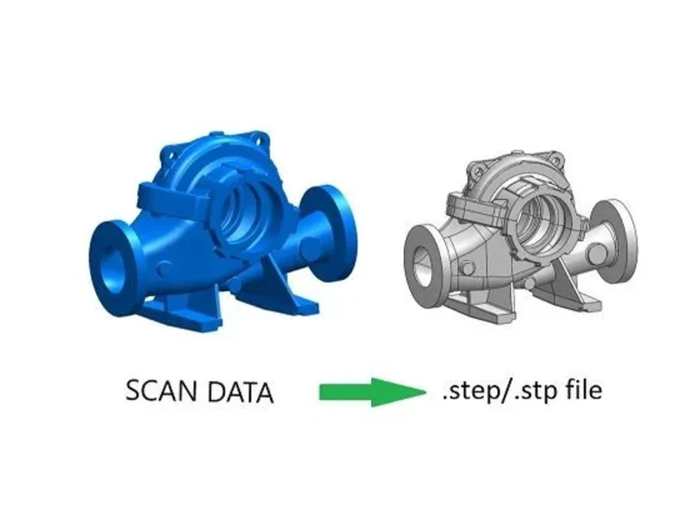 Convert stl file to stp and iges file | Upwork