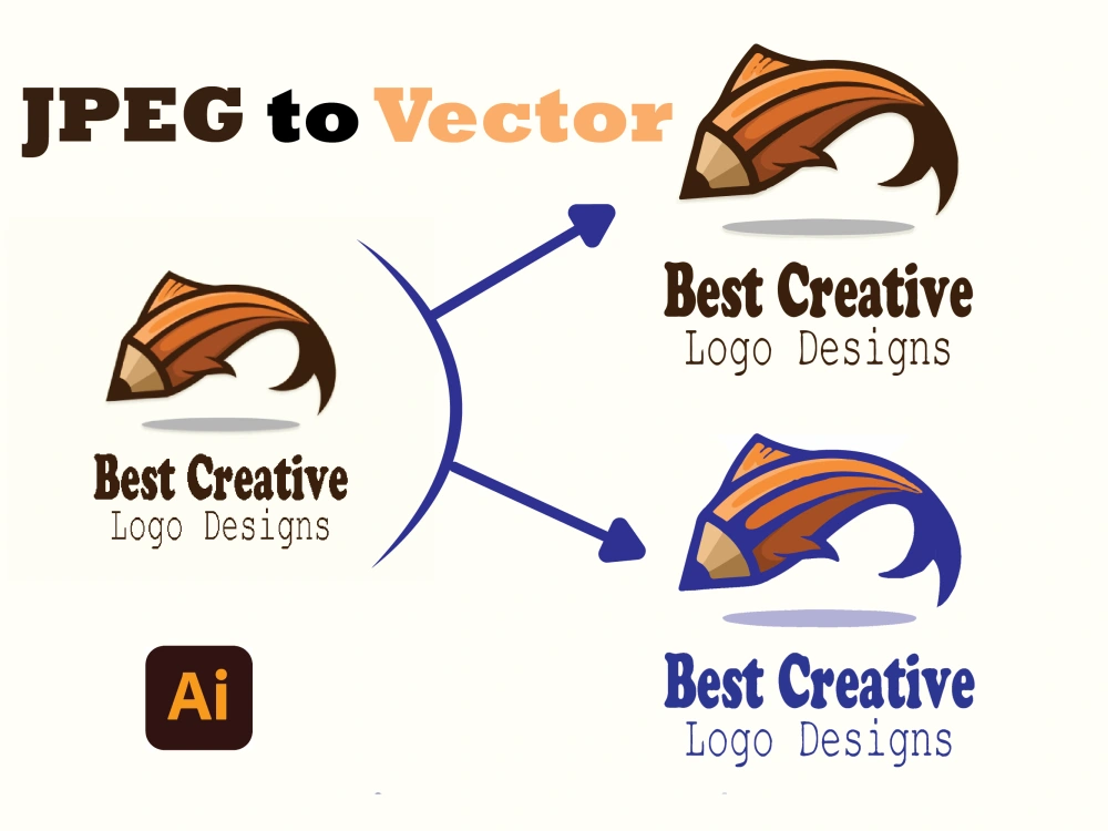 Vector Ai, eps files from your JPG, PNG logo, image or illustration ...