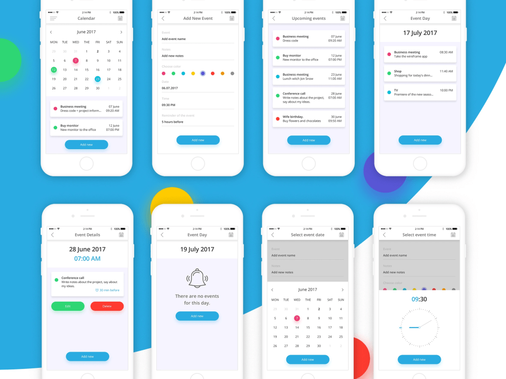 Industry standard UI wireframes, mockup, prototype for your apps | Upwork