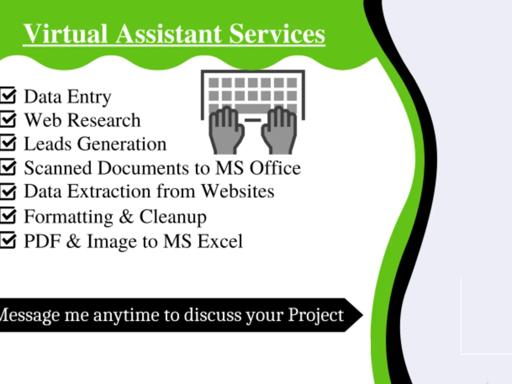 100% accurate professional VA service for your business | Upwork
