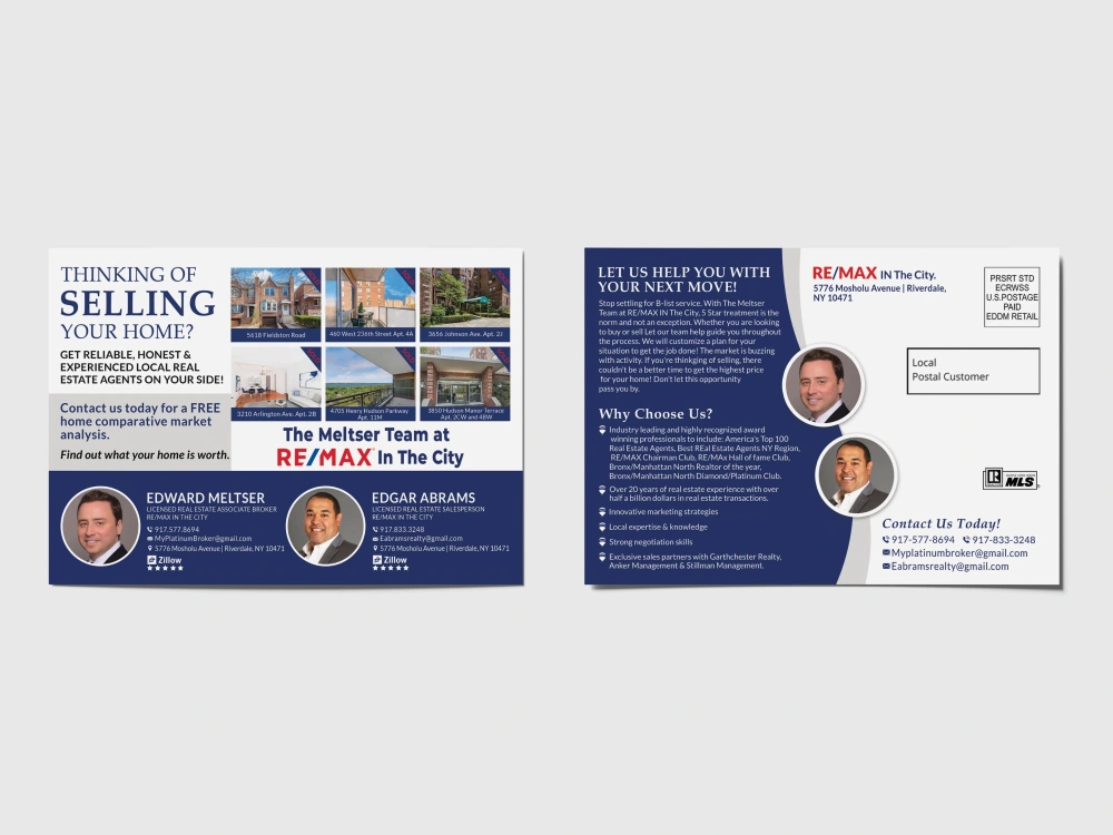 An Eye-catchy Postcard Design or Direct Mail & EDDM Postcard Design ...