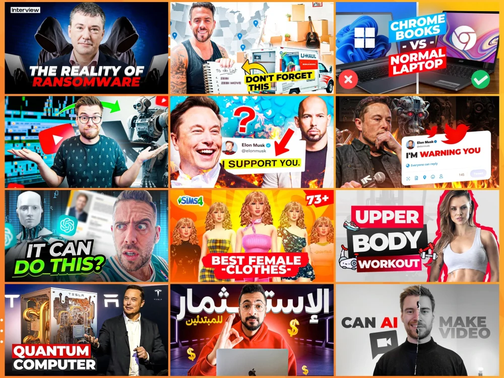Youtube Thumbnail Design in 3h - Professional Youtube Banner | Upwork Youtube Thumbnail Design in 3h - Professional Youtube Banner | Upwork