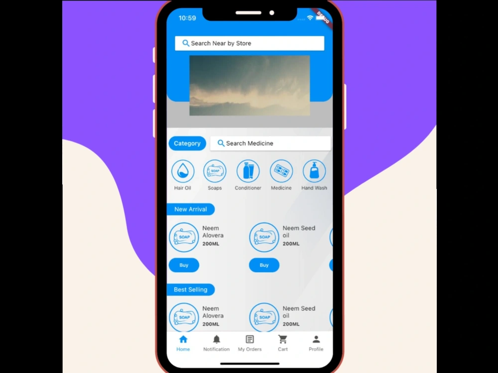 E-commerce mobile application in flutter (Mockup) | Upwork