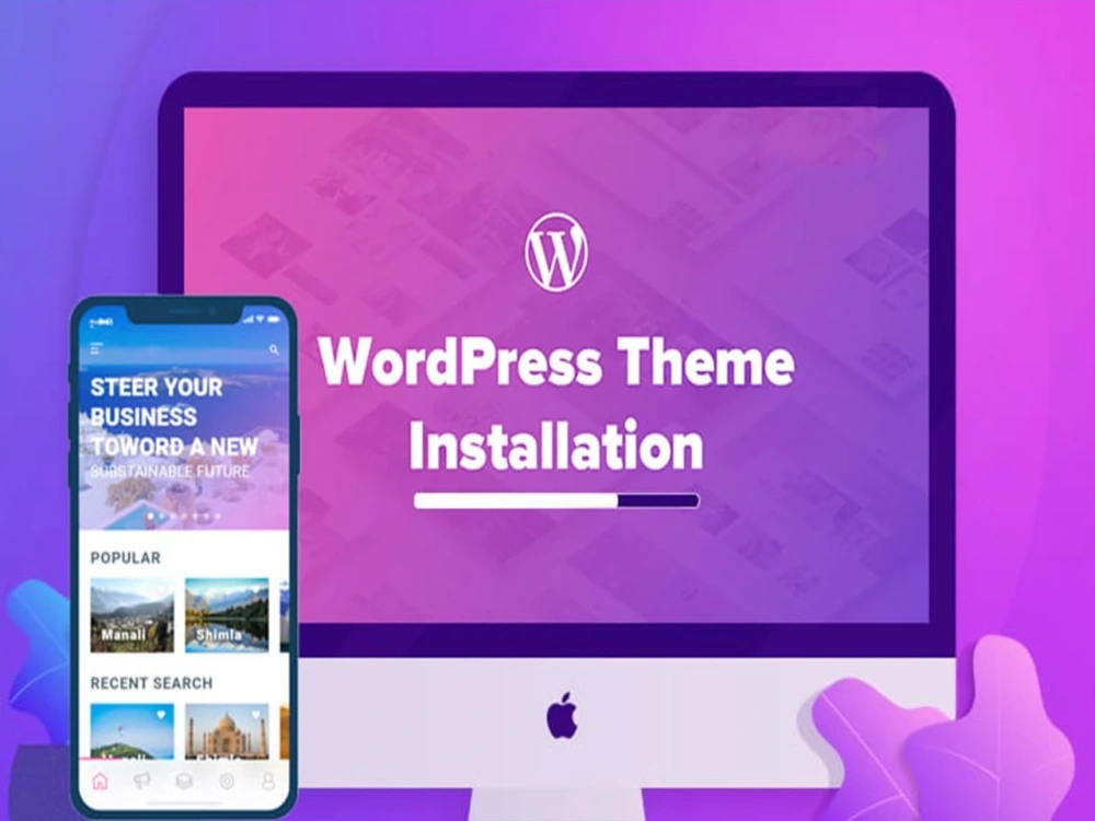 WordPress installation with Theme setup. | Upwork